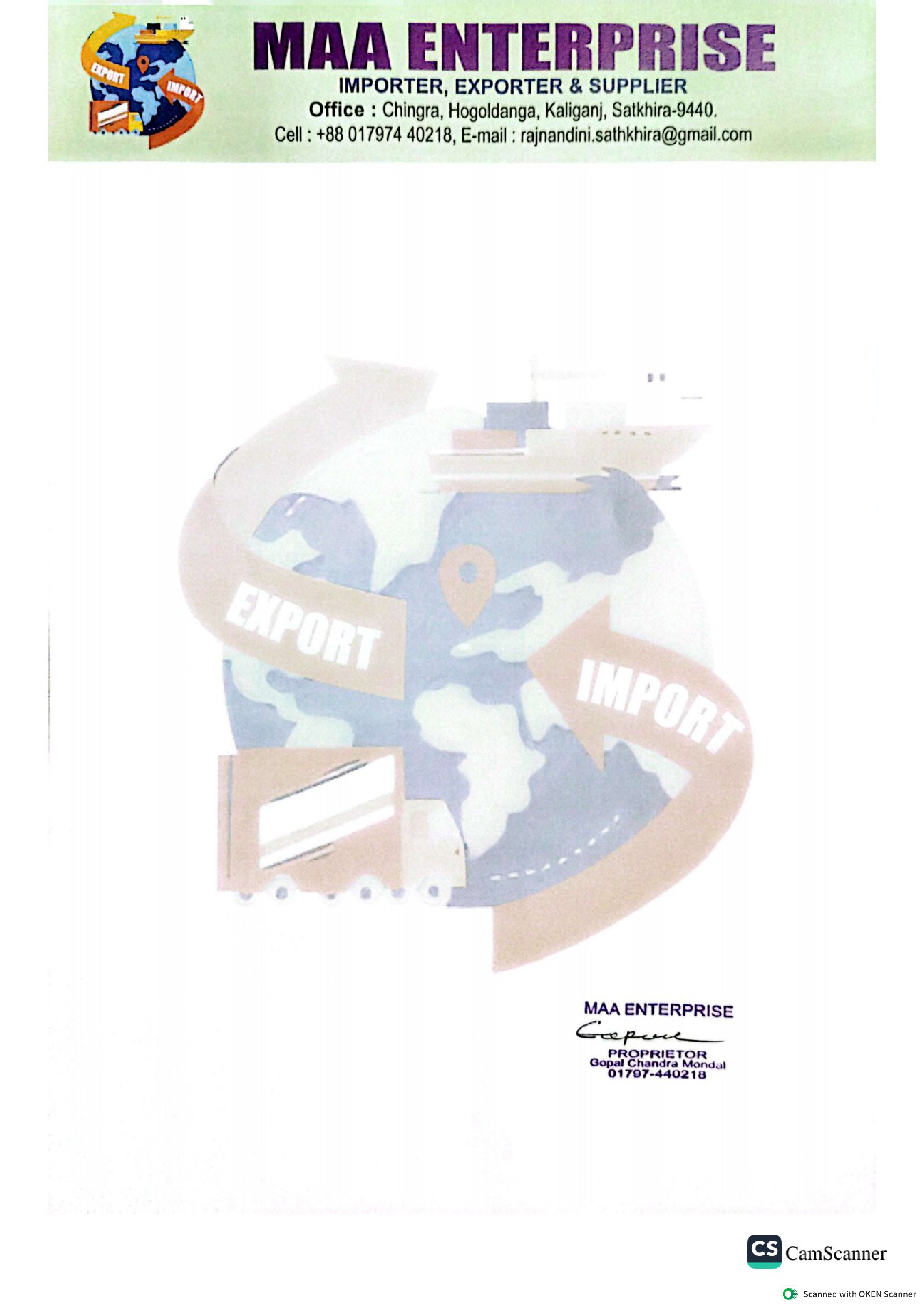 M/S K. B Enterprise - Exporter Database